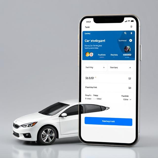 Car Booking App Interface