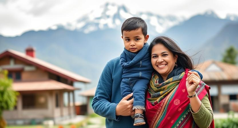 Nepali Family