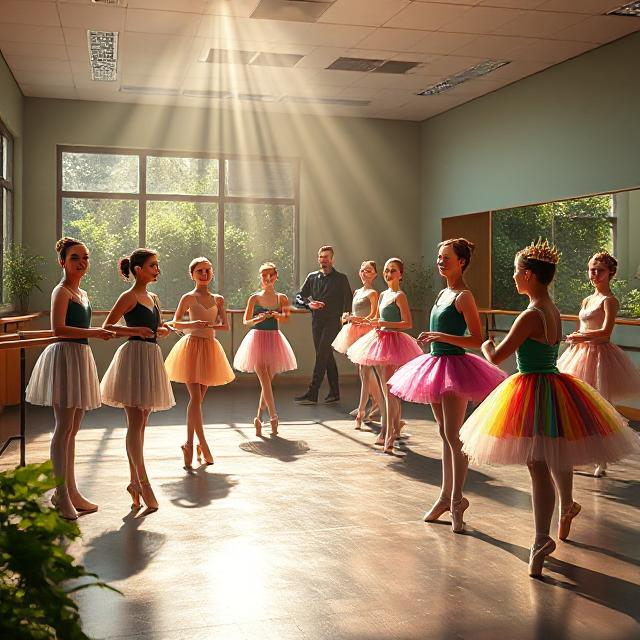 Ballet Classroom Scene