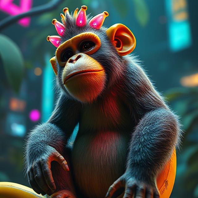 Royal Banana Monkey