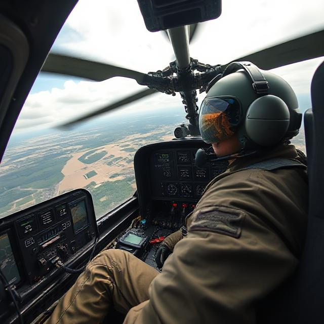 Military Helicopter Pilot
