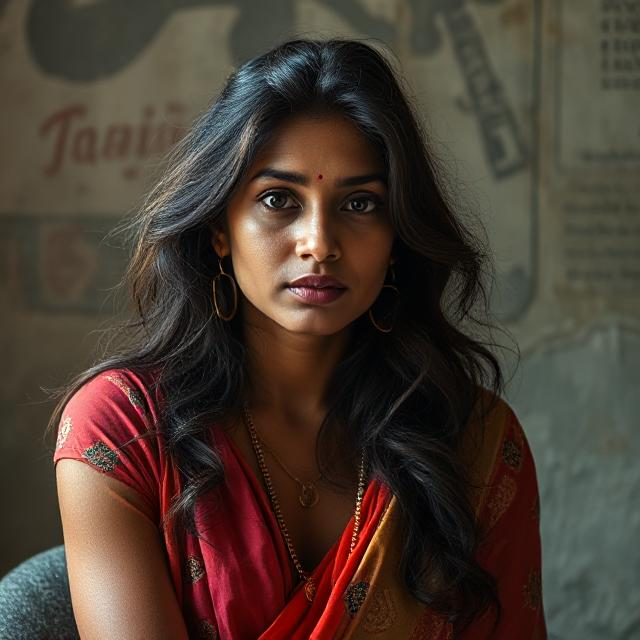 Lonely Indian Female Boss