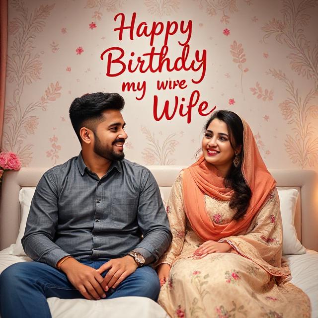 Married Couple Celebrating Birthday