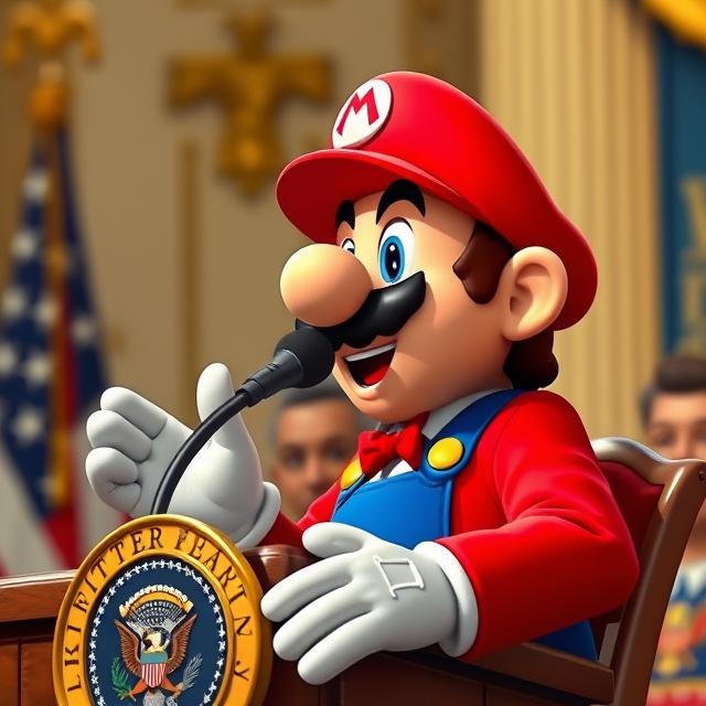 Super Mario President