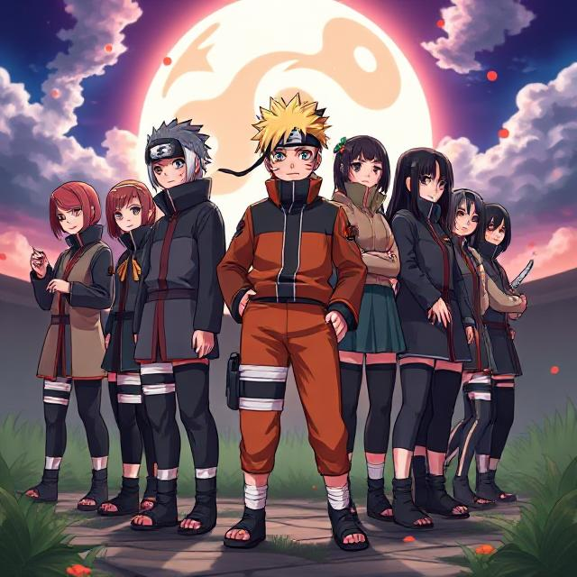 Naruto Character Group