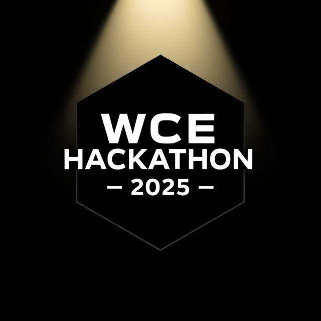 WCE Hackathon 2025 Logo
