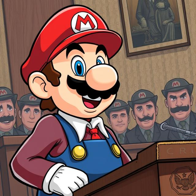 Mario at Court