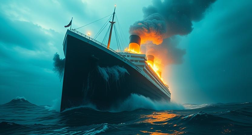 Titanic Explosion