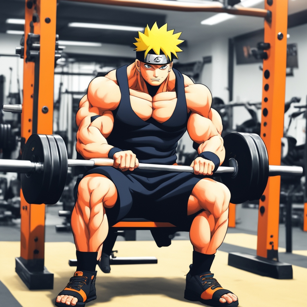 Muscular Naruto