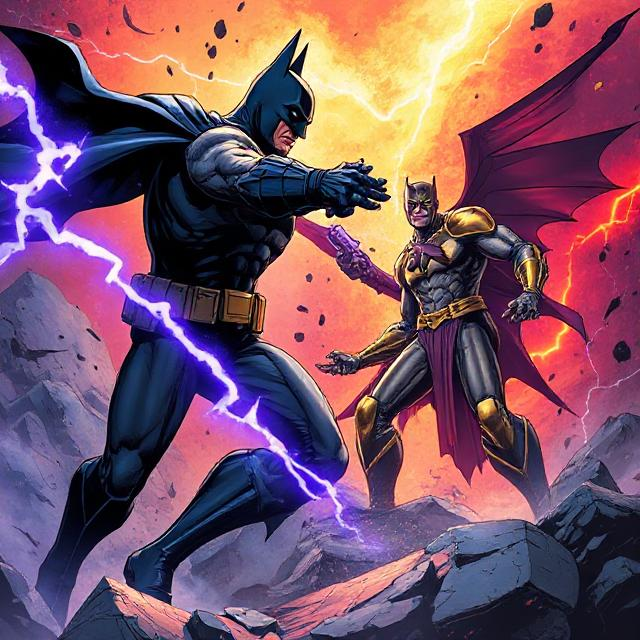 Batman vs Thanos