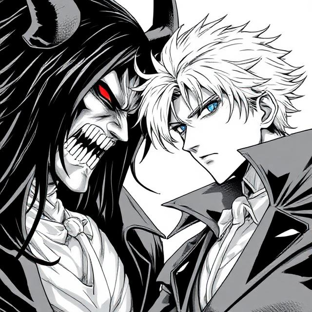 Hero and Villain Standoff