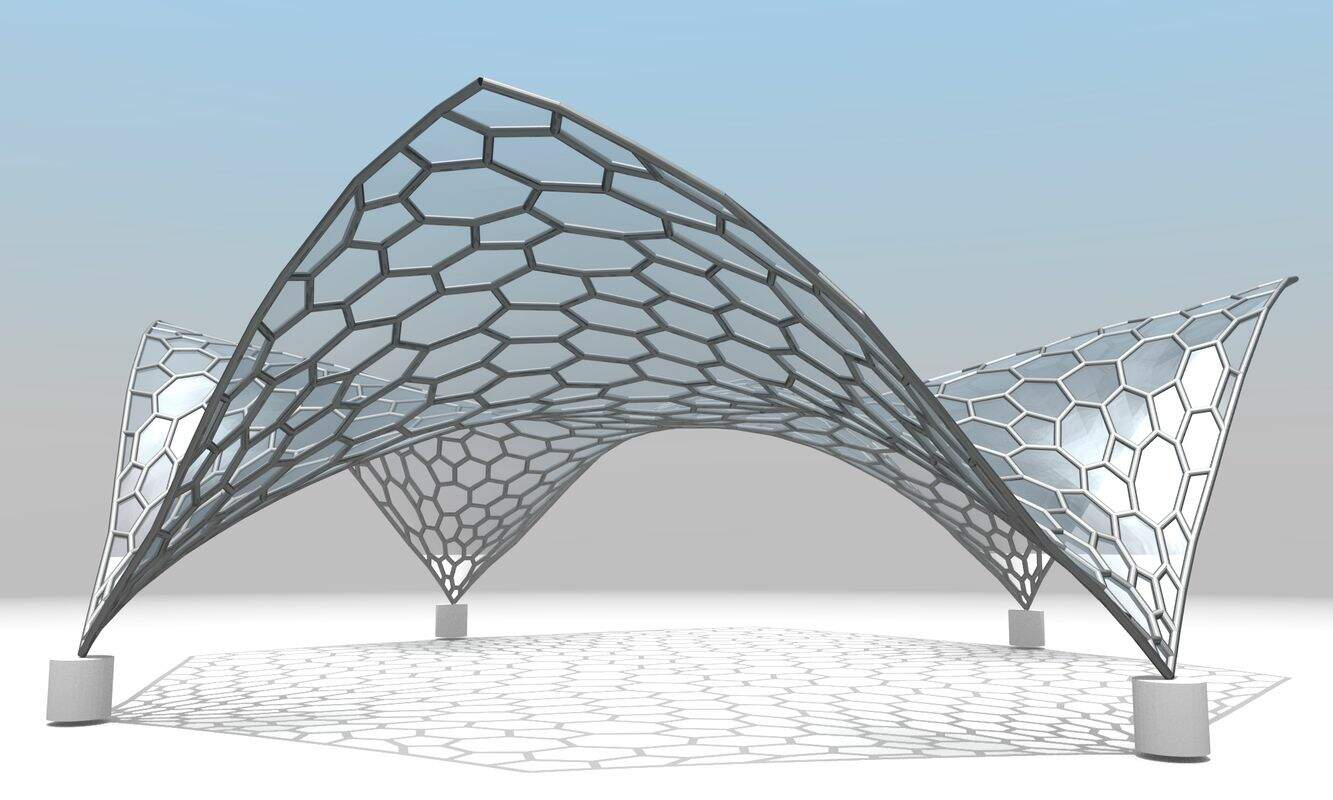 Voronoi Grid-Shell Structures | DeepAI