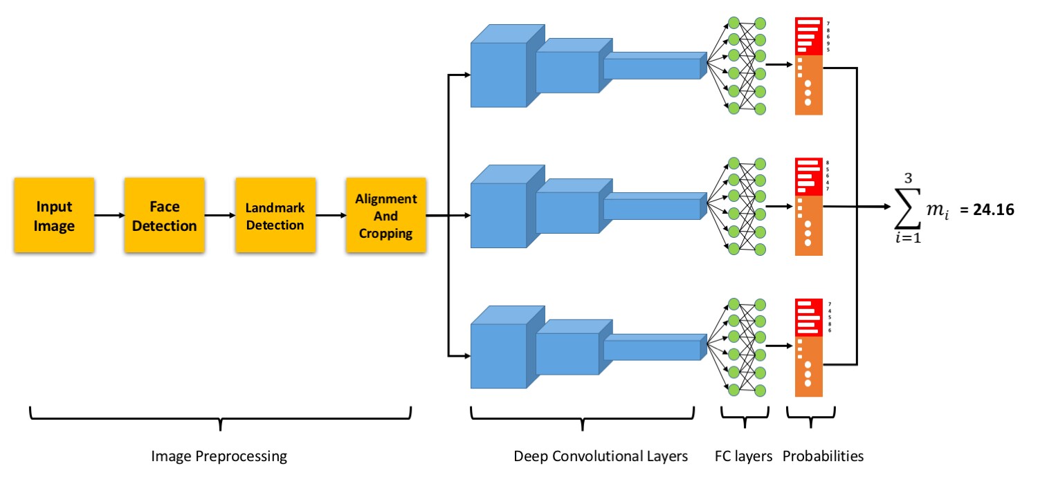 Apparent Age Estimation Using Ensemble of Deep Learning Models | DeepAI