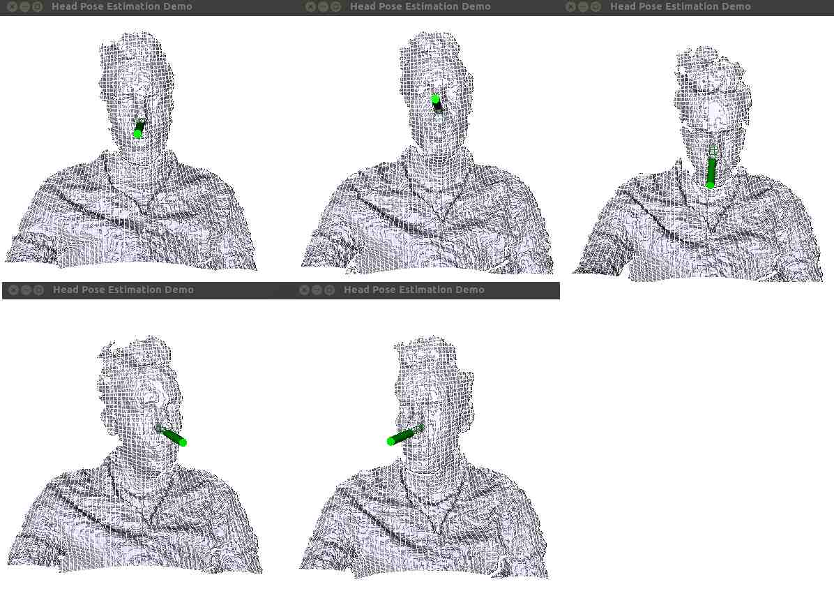 Web-based visualisation of head pose and facial expressions changes ...