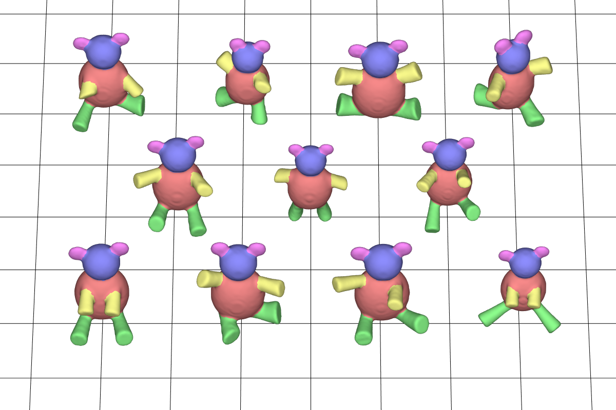 3D Mesh Segmentation via Multi-branch 1D Convolutional Neural Networks ...