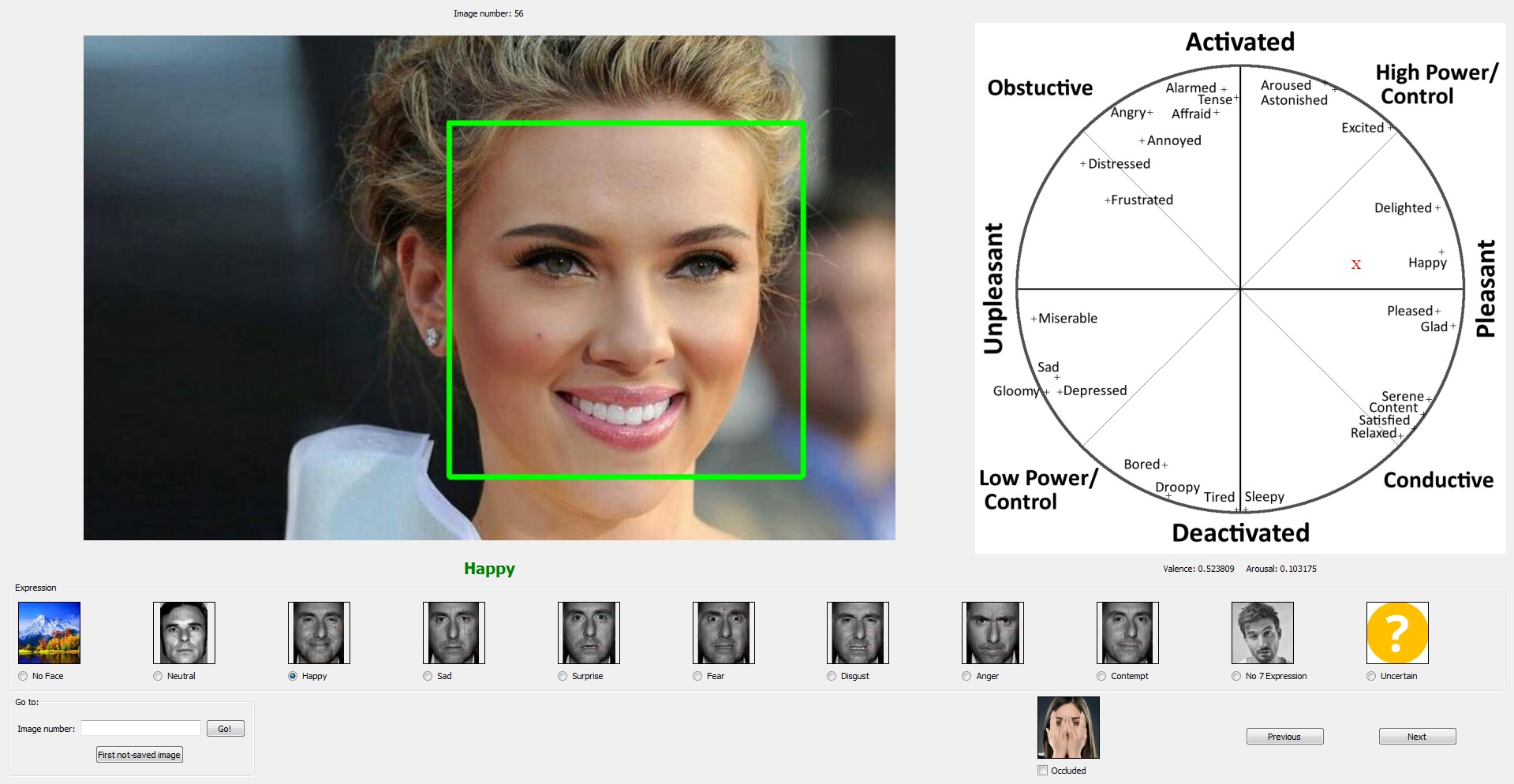 AffectNet: A Database for Facial Expression, Valence, and Arousal ...