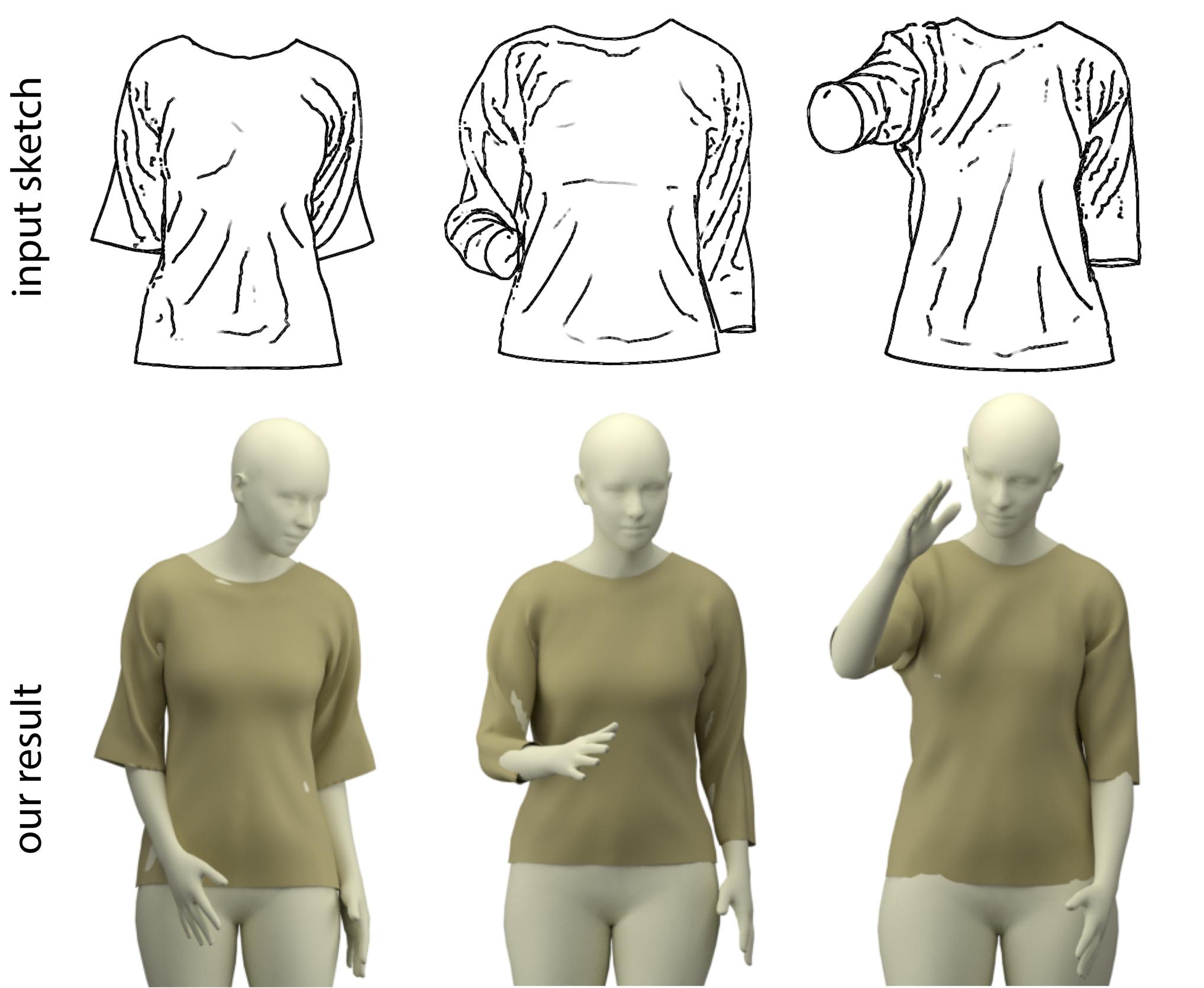 Learning a Shared Shape Space for Multimodal Garment Design | DeepAI