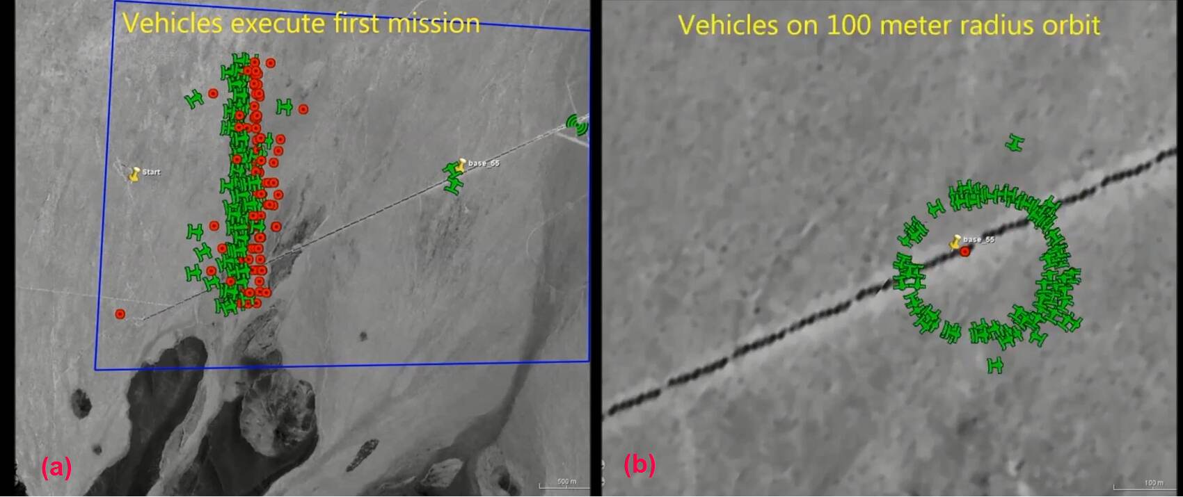 Collaborative target-tracking control using multiple autonomous fixed-wing UAVs with constant ...