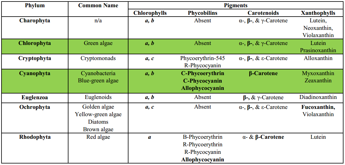 Investigating the Automatic Classification of Algae Using Fusion of ...