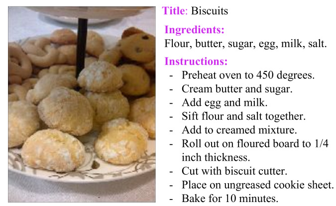 Inverse Cooking: Recipe Generation from Food Images | DeepAI