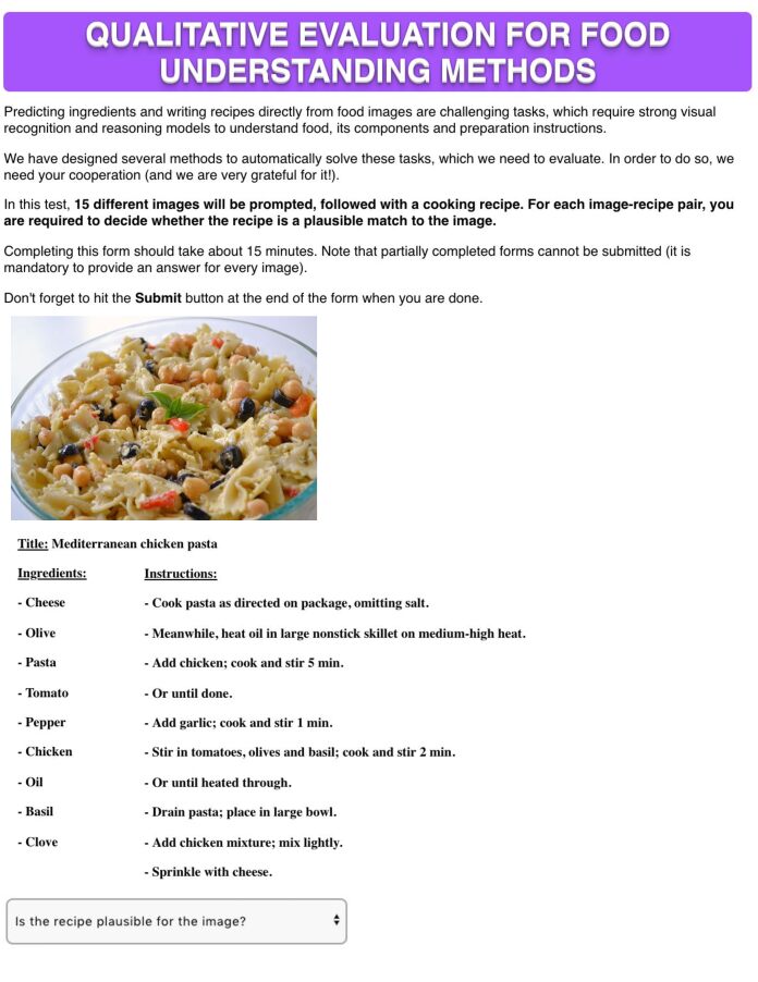Inverse Cooking: Recipe Generation from Food Images | DeepAI