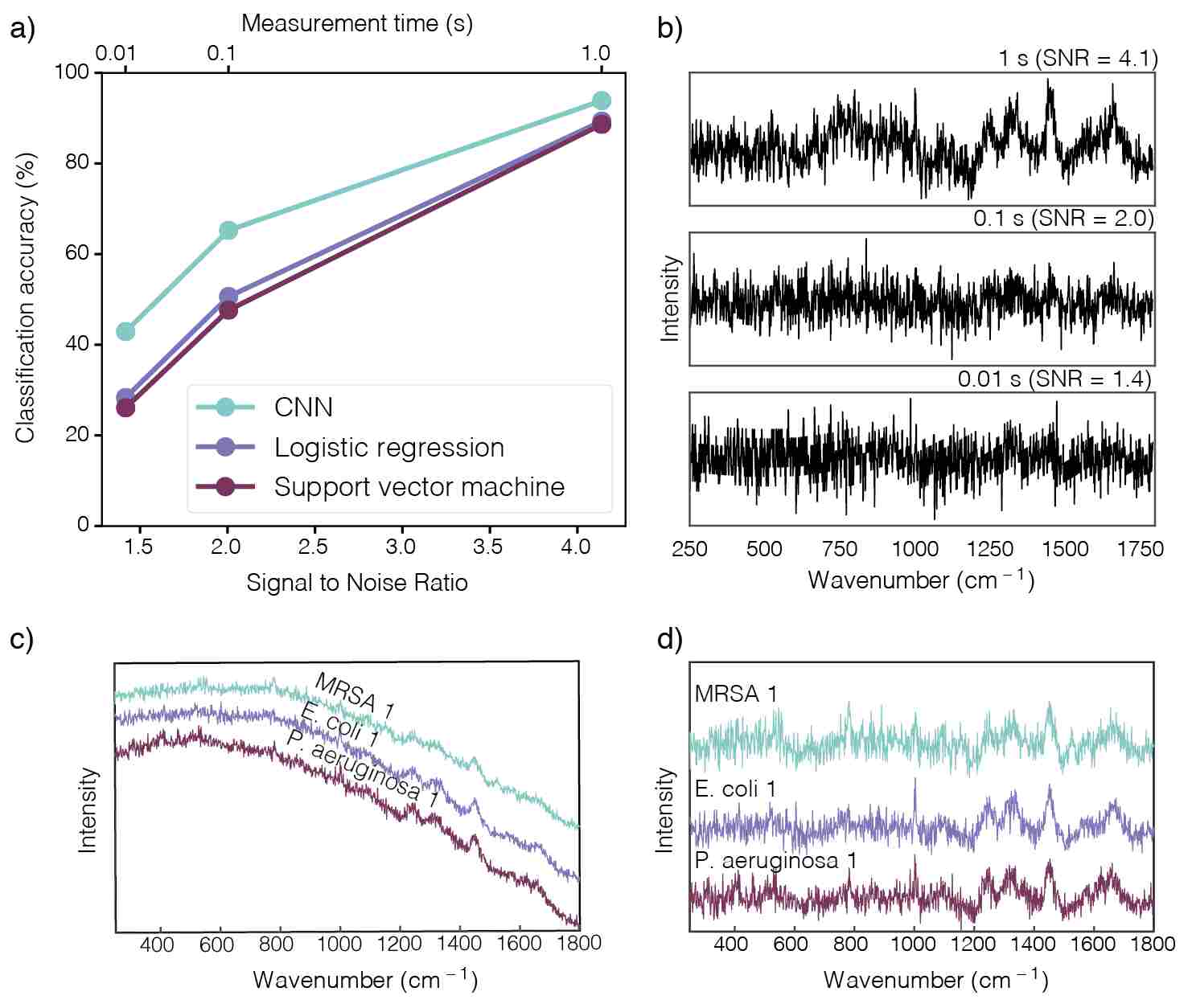 Rapid identification of pathogenic bacteria using Raman spectroscopy ...