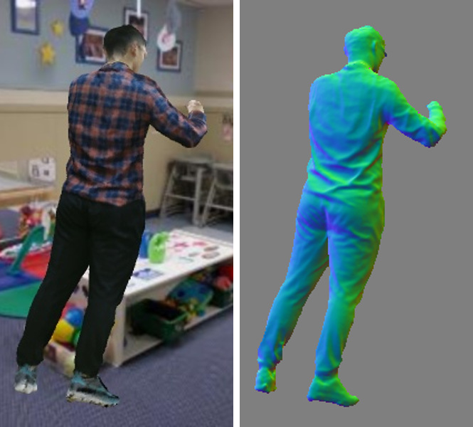 DeepHuman: 3D Human Reconstruction from a Single Image | DeepAI