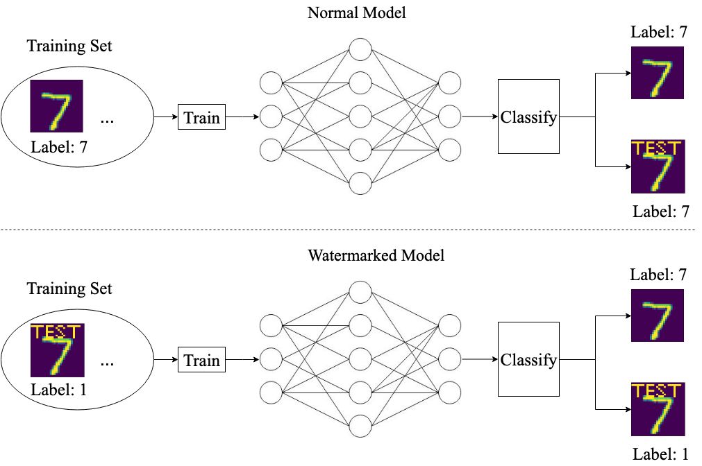 On The Robustness Of The Backdoor Based Watermarking In Deep Neural
