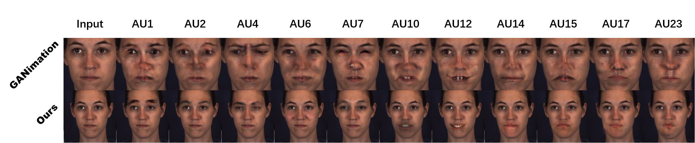 Region Based Adversarial Synthesis of Facial Action Units | DeepAI