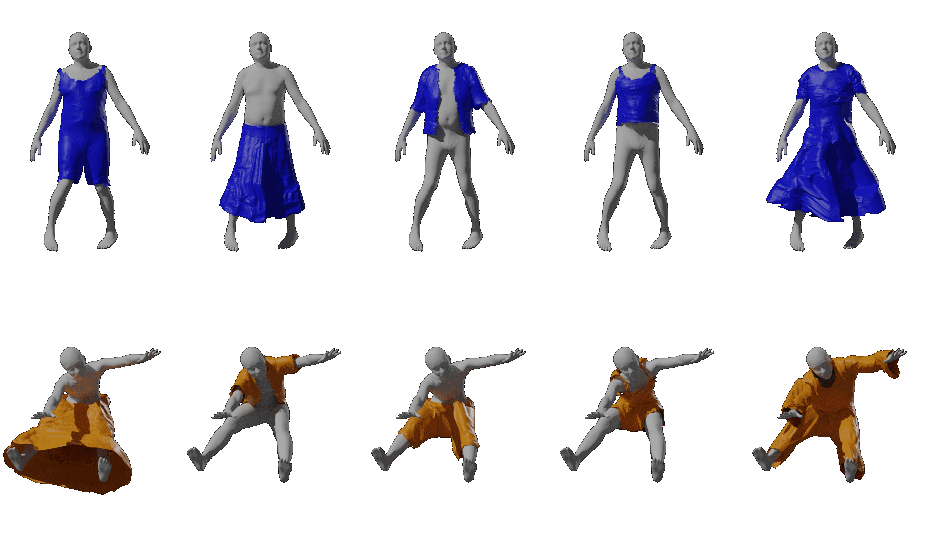 CLOTH3D: Clothed 3D Humans | DeepAI
