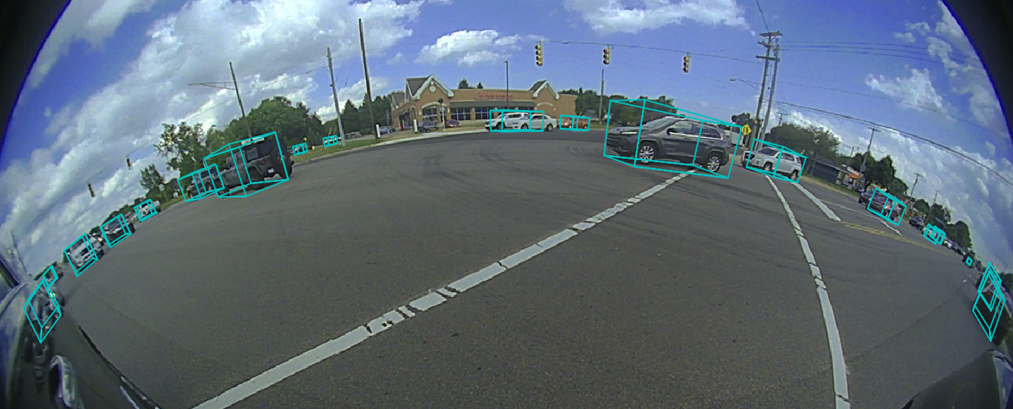 Monocular 3D Object Detection in Cylindrical Images from Fisheye ...