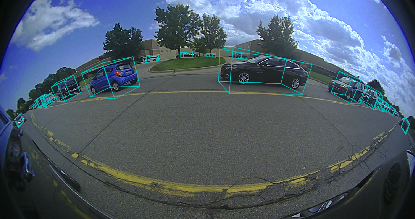 Monocular 3D Object Detection in Cylindrical Images from Fisheye ...