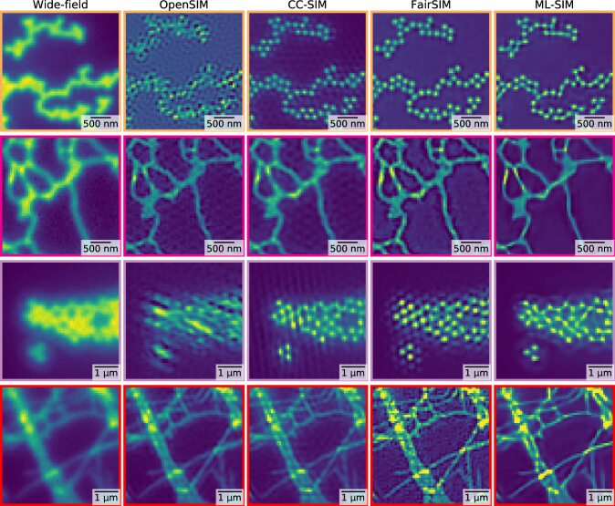 ML-SIM: A deep neural network for reconstruction of structured ...