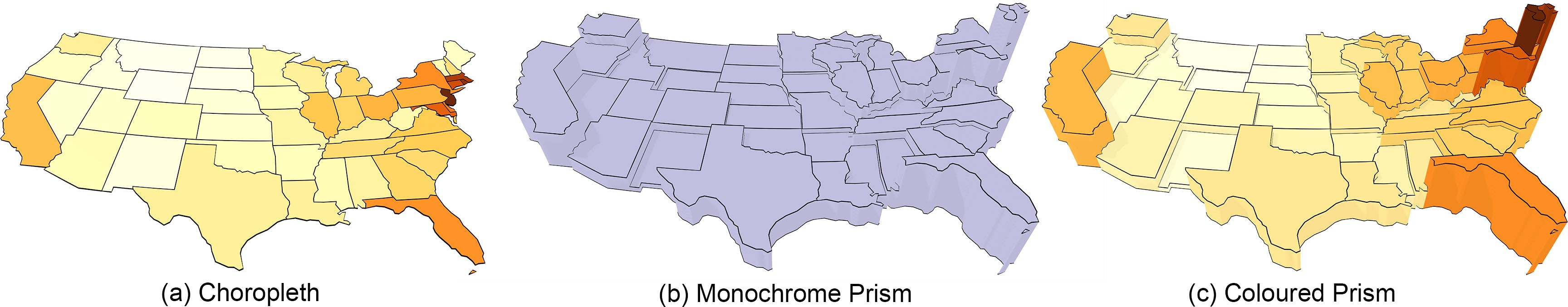 Tilt Map: Interactive Transitions Between Choropleth Map, Prism Map and ...