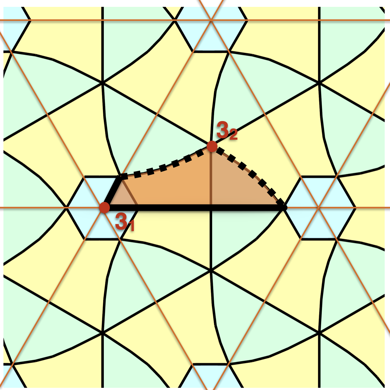 Tegula – exploring a galaxy of two-dimensional periodic tilings | DeepAI