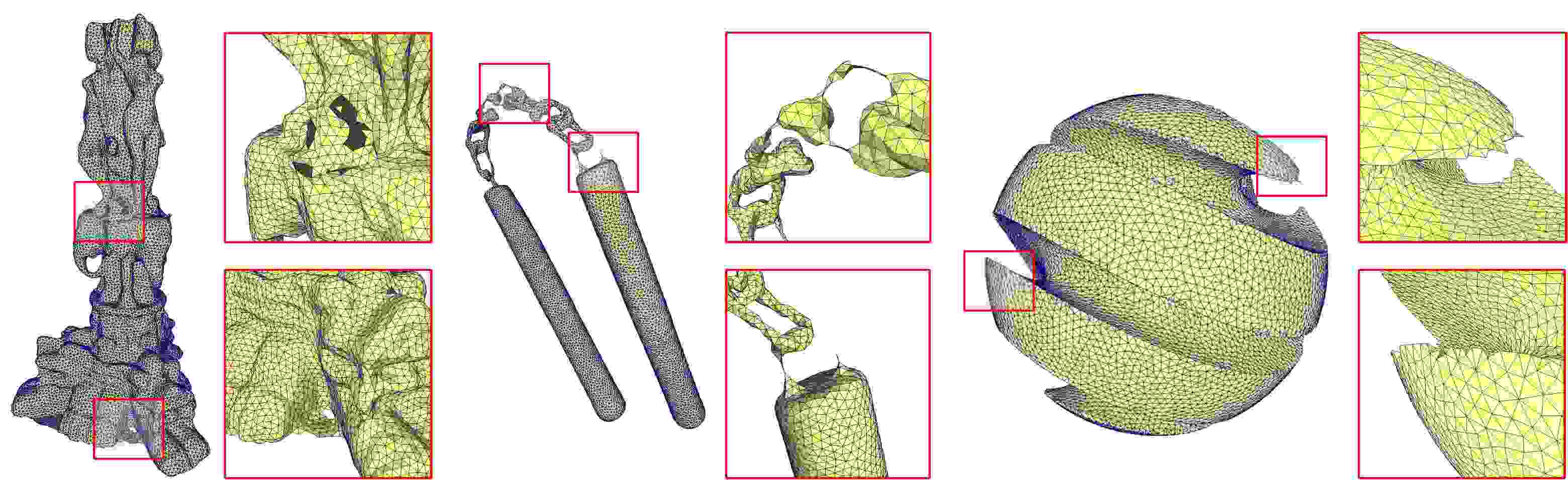 Voxel Structure-based Mesh Reconstruction from a 3D Point Cloud | DeepAI