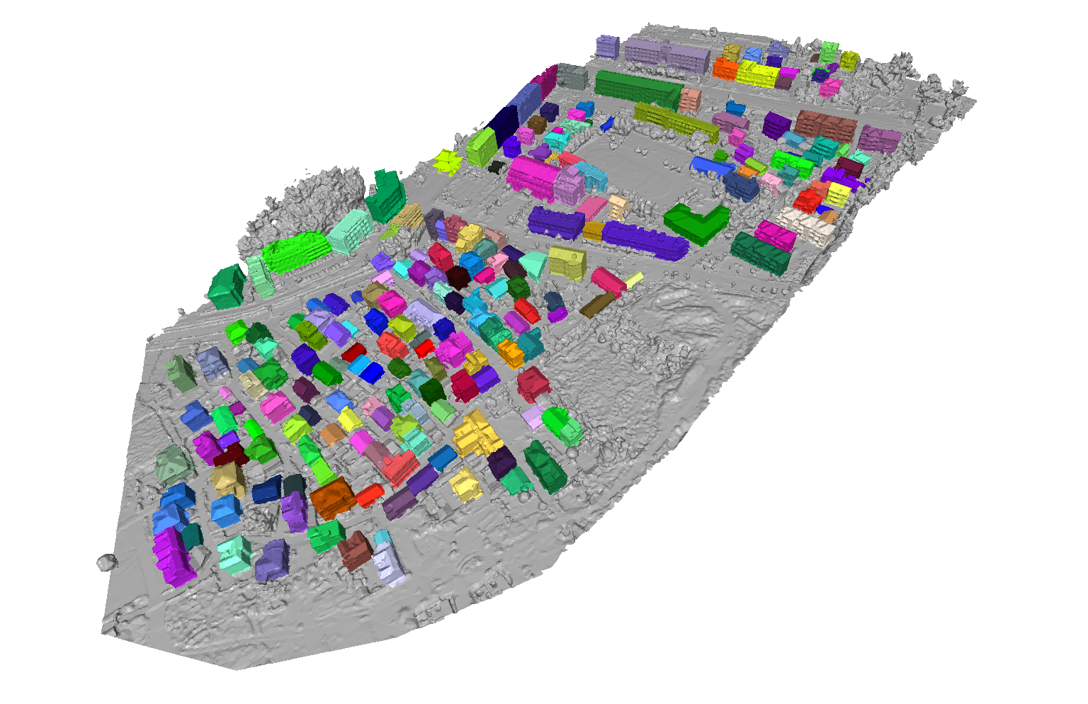3D Instance Segmentation of MVS Buildings | DeepAI
