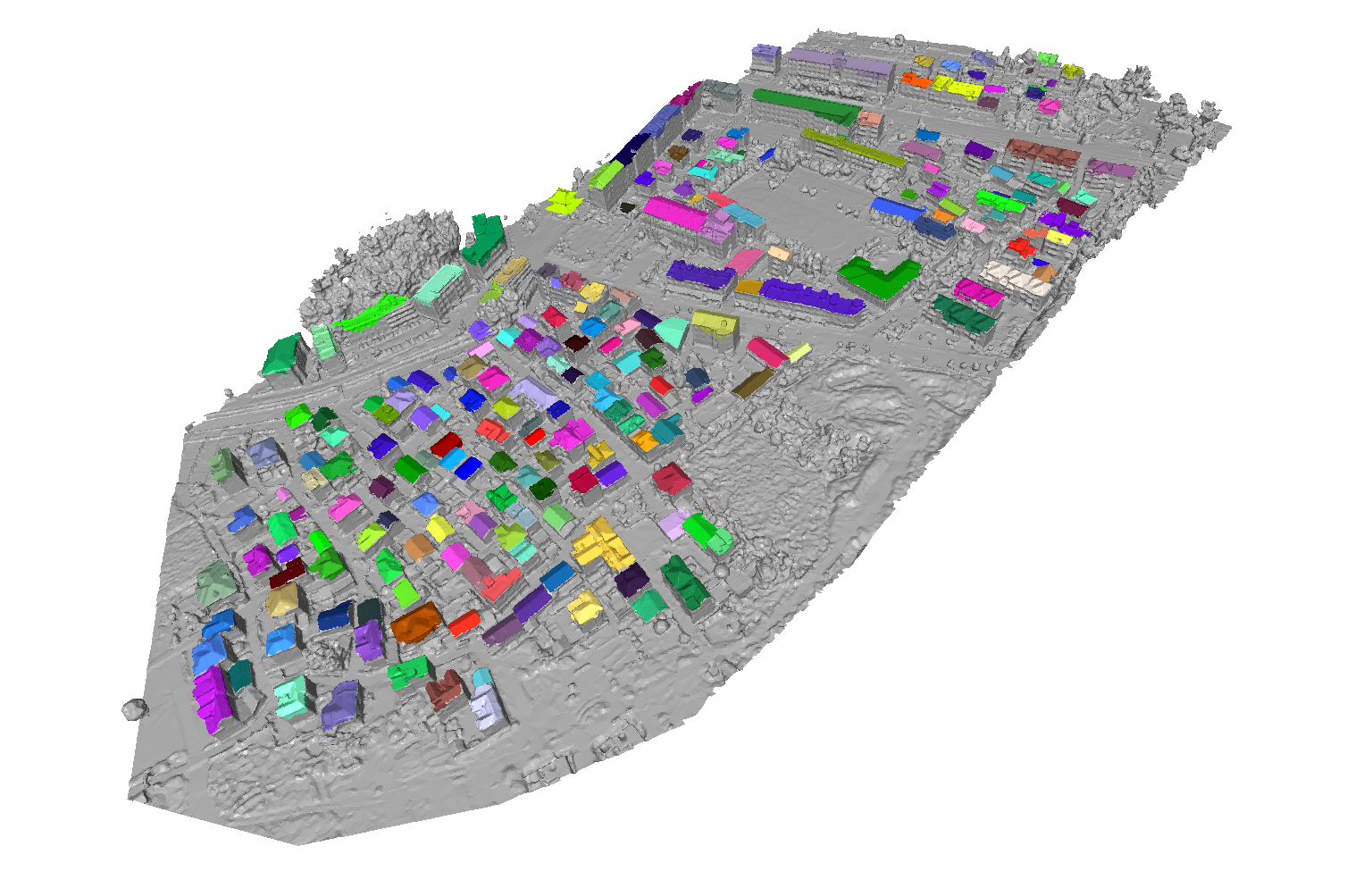 3D Instance Segmentation of MVS Buildings | DeepAI