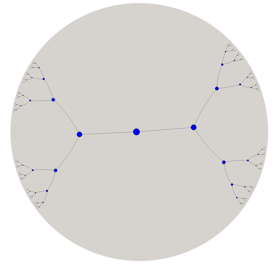 Browser-based Hyperbolic Visualization of Graphs | DeepAI