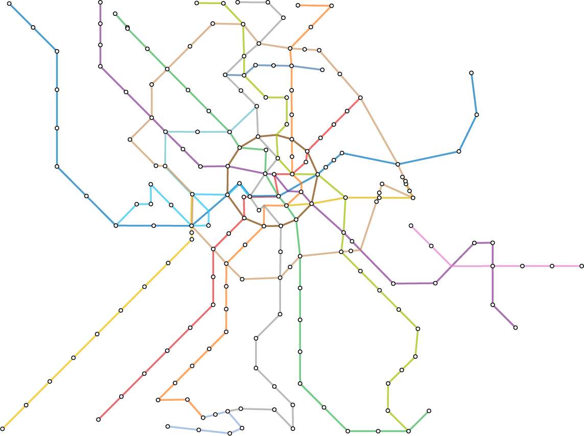 Shape-Guided Mixed Metro Map Layout | DeepAI