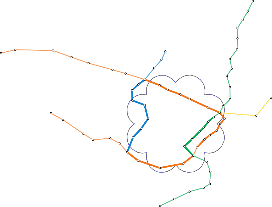 Shape-Guided Mixed Metro Map Layout | DeepAI