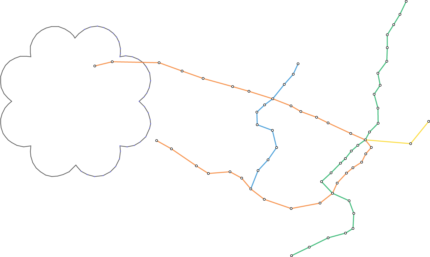 Shape-Guided Mixed Metro Map Layout | DeepAI