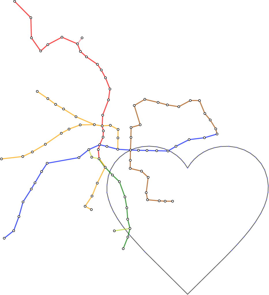 Shape-Guided Mixed Metro Map Layout | DeepAI