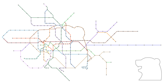 Shape-Guided Mixed Metro Map Layout | DeepAI