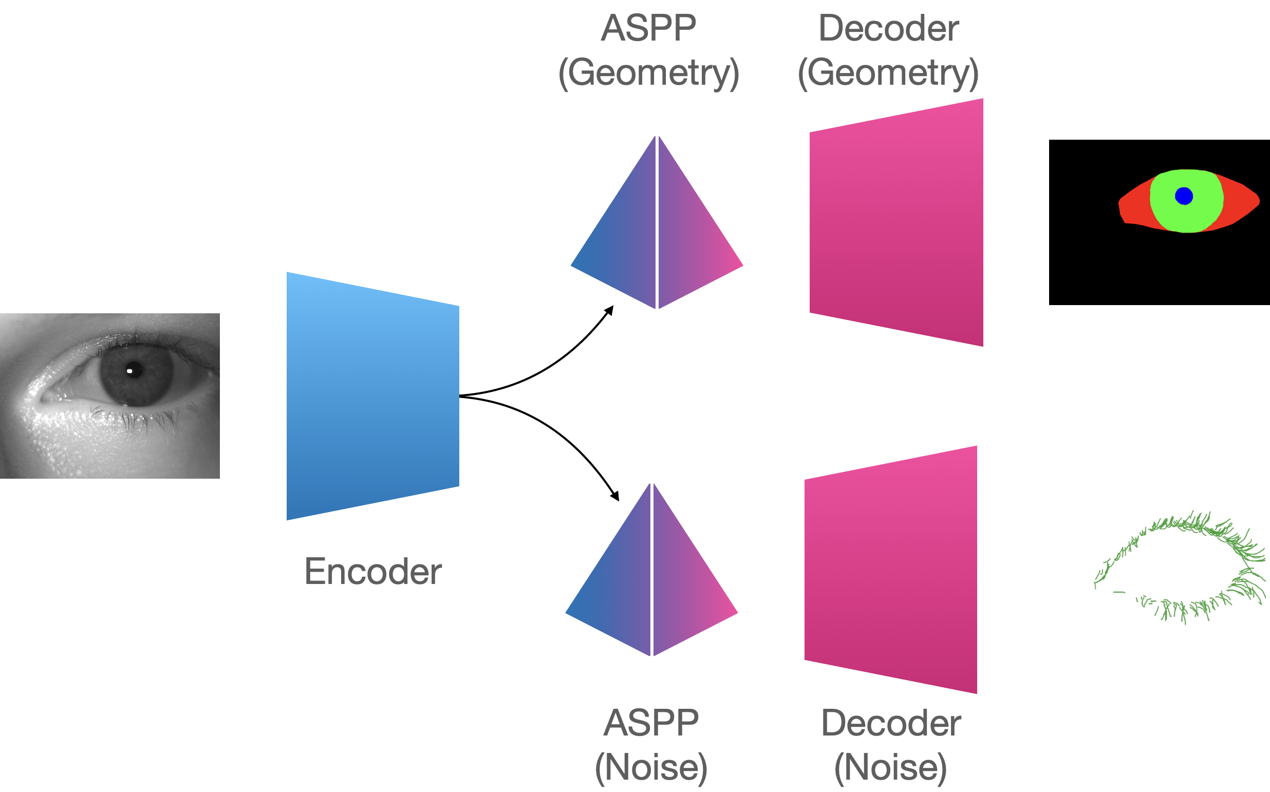 Two-headed eye-segmentation approach for biometric identification | DeepAI