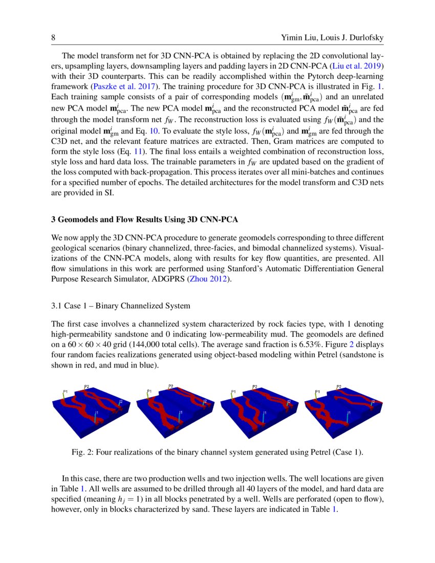 3D CNN-PCA: A Deep-Learning-Based Parameterization for Complex Geomodels | DeepAI