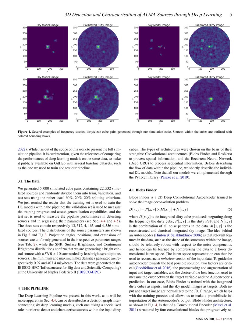 3D Detection and Characterisation of ALMA Sources through Deep Learning | DeepAI