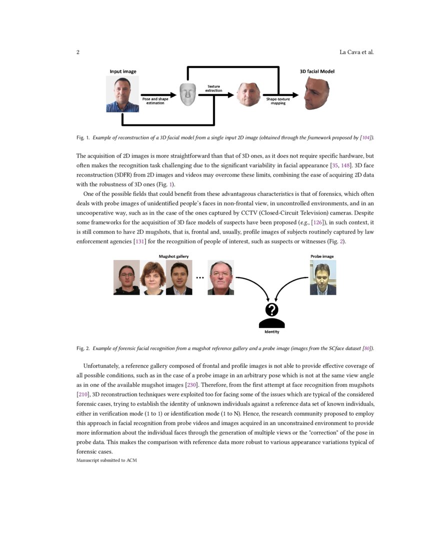 3D Face Reconstruction: the Road to Forensics | DeepAI