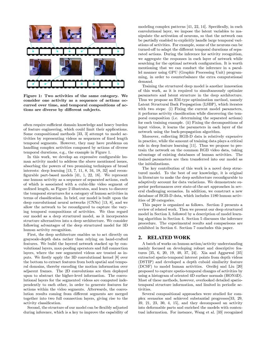 3d Human Activity Recognition With Reconfigurable Convolutional Neural
