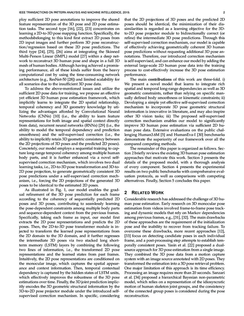 3D Human Pose Machines with Self-supervised Learning | DeepAI